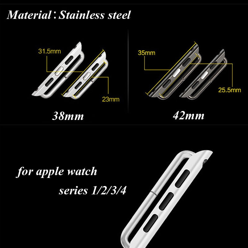 Watchband Connector Adapter For Apple Watch – Wristwatchstraps.co